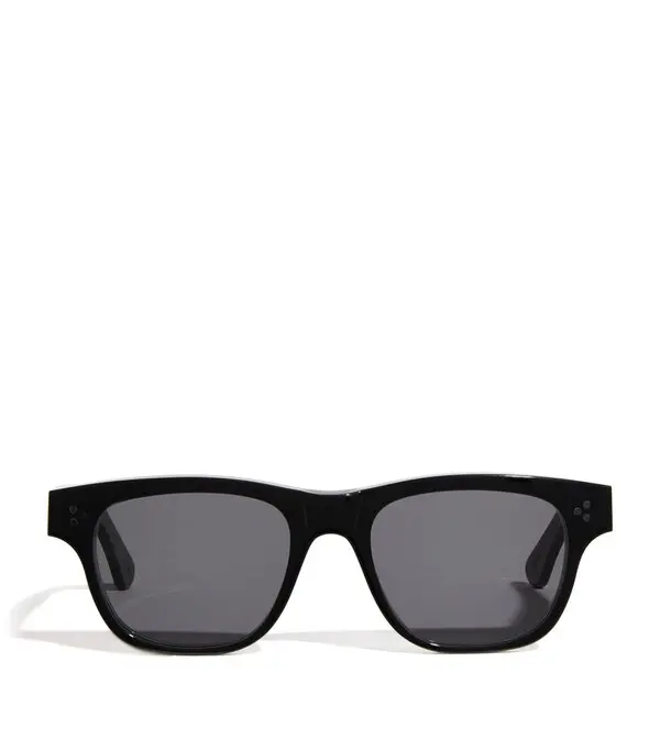 Eleventy Cellulose Acetate Marco Sunglasses - Black