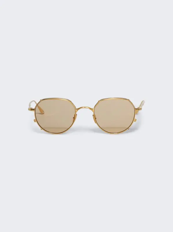 JACQUES MARIE MAGE Hartana Sunglasses - Gold
