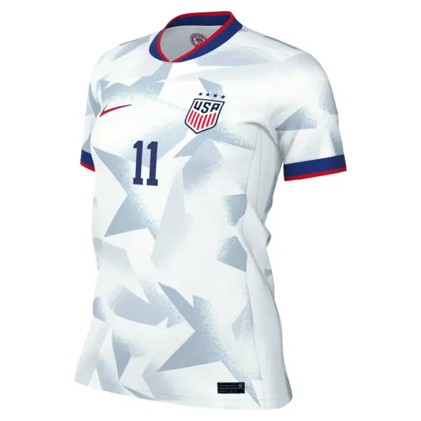 Nike Sophia Wilson Uswnt 2025 Stadium Home Dri-fit Soccer Jersey - White