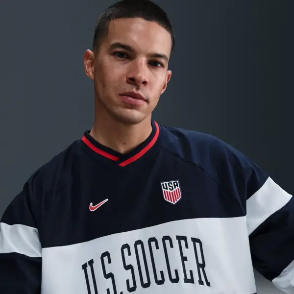 Nike Usmnt Academy Dri-fit Soccer Shell Top