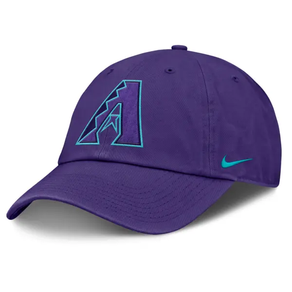 Nike Arizona Diamondbacks City Connect Club Mlb Adjustable Cap - Purple