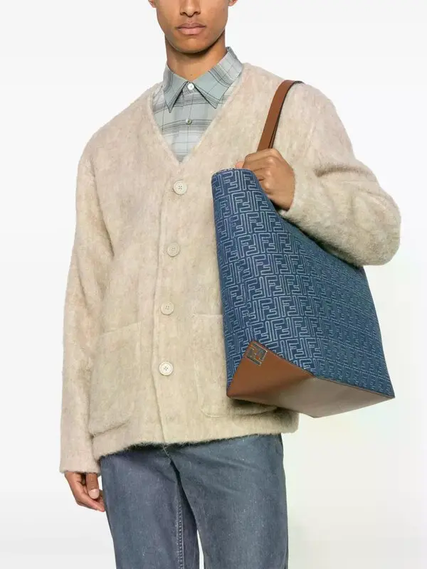 Fendi Ff Jacquard Shopper