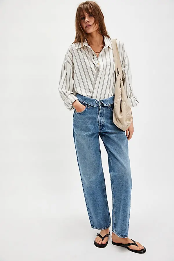 AGOLDE Echo Taper Jeans