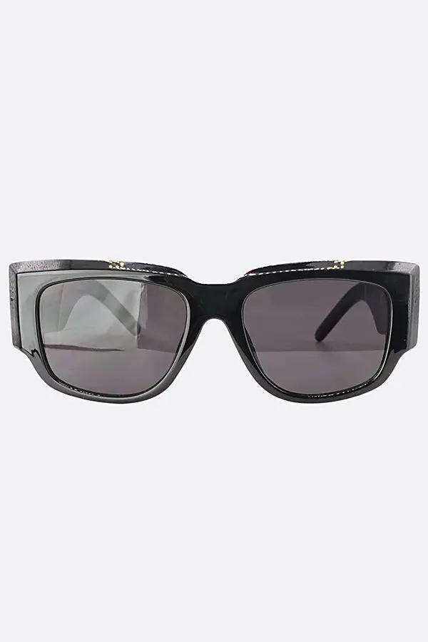 GIANT VINTAGE SUNGLASSES Giant Vintage Admire Oversized Sunglasses - Black