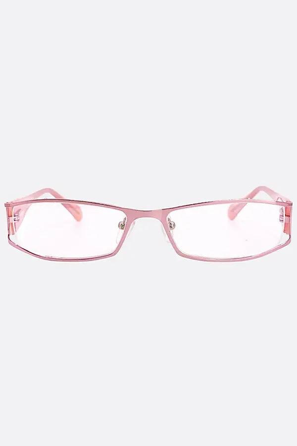 GIANT VINTAGE SUNGLASSES Giant Vintage Fabulous Bayonetta Style Sunglasses - Pink