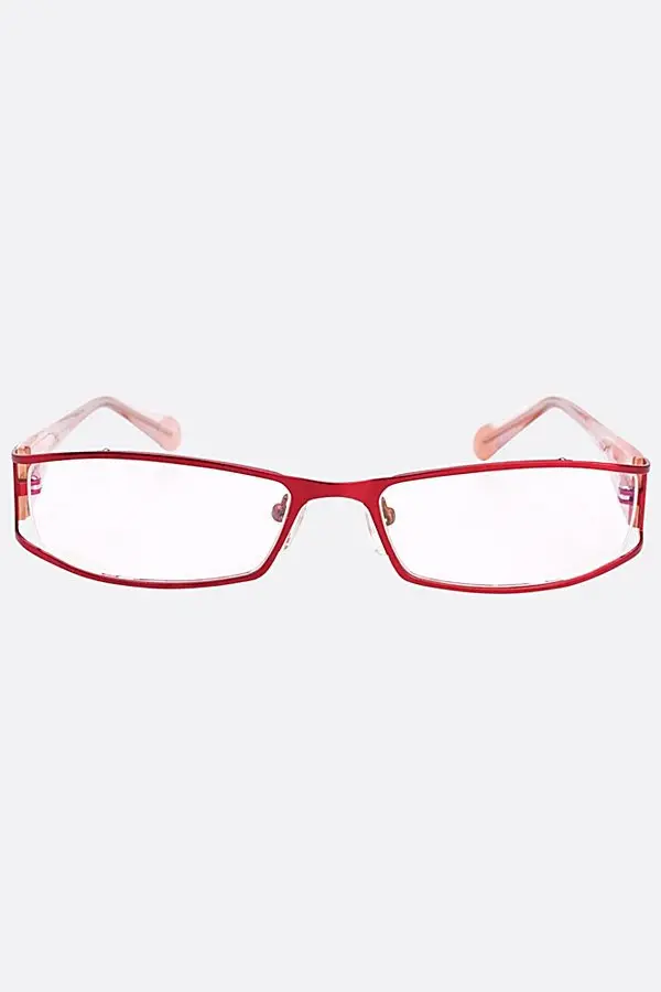 GIANT VINTAGE SUNGLASSES Giant Vintage Fabulous Bayonetta Style Sunglasses - Red