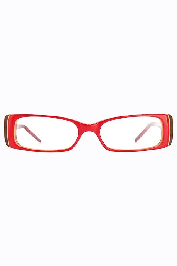 GIANT VINTAGE SUNGLASSES Stripes Bayonetta Sunglasses - Red