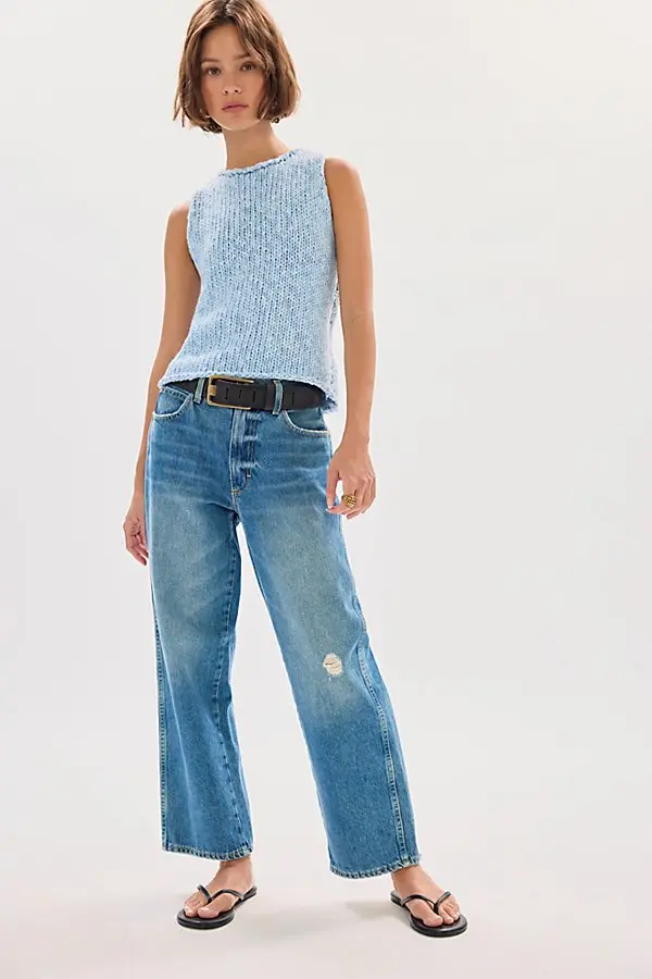 AMO Billie Jeans Mid-rise Straight Fit - Warmth