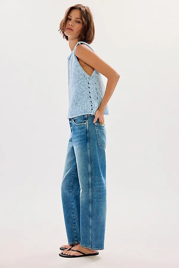 AMO Billie Jeans Mid-rise Straight Fit