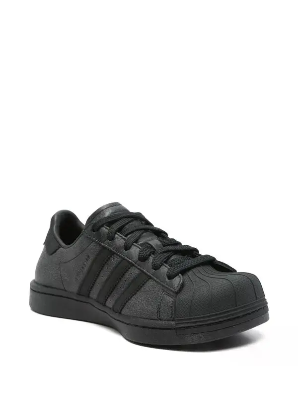 Adidas X Avavav Superstar Leather Sneakers - Black