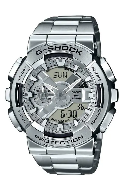 G-Shock Ana-digi Watch - Silver