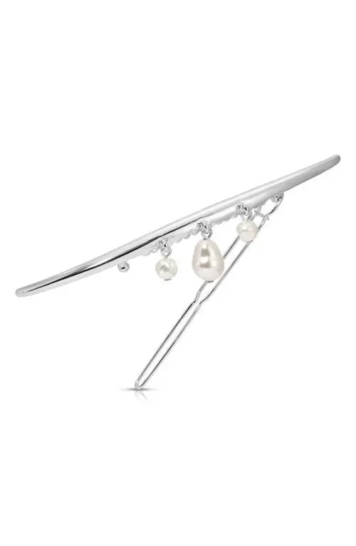Ettika Mermaid Imitation Pearl Barrette