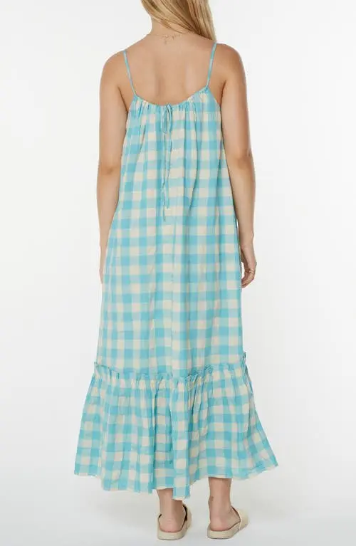 Roxy Sunchaser Check Sleeveless Maxi Dress