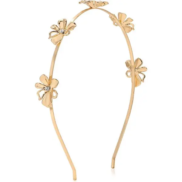 Ettika Petals Headband - Gold