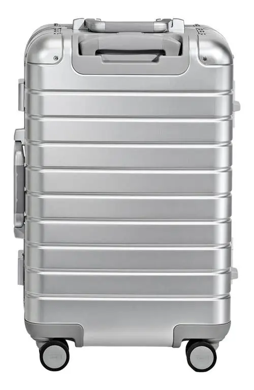 AWAY The Bigger Carry-on Suitcase: Aluminum Edition - Silver
