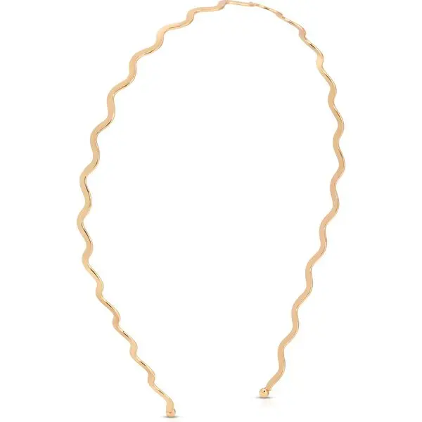 Ettika Zigzag Headband - Gold