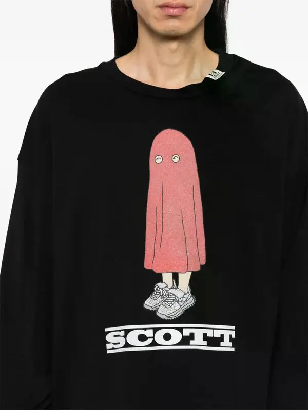 Mihara Yasuhiro Scott Printed T-shirt