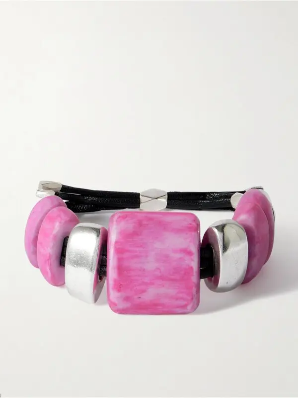 Isabel Marant Paradise Beaded Bracelet - Pink