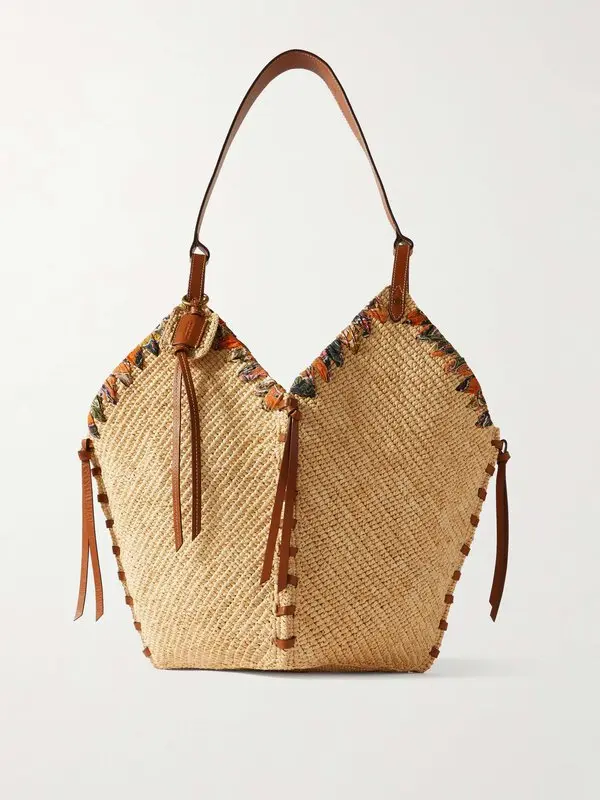 Isabel Marant - Isabel Marant Tampa Raffia Shoulder Bag