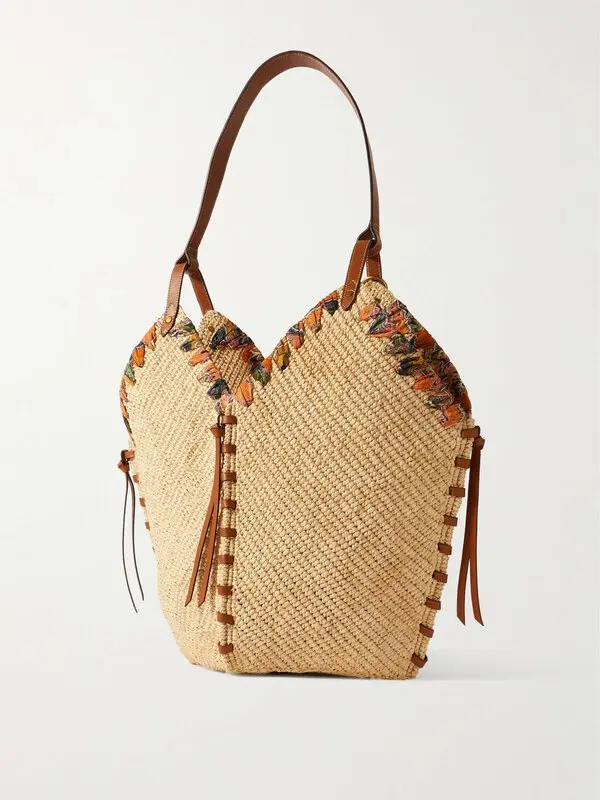 Isabel Marant - Isabel Marant Tampa Raffia Shoulder Bag