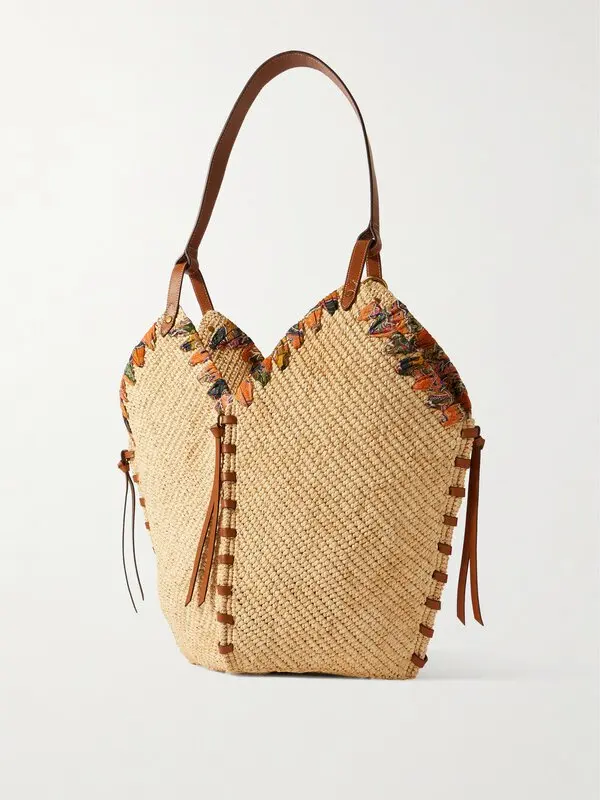 Isabel Marant - Isabel Marant Tampa Raffia Shoulder Bag