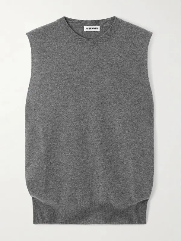 JIL SANDER Cashmere Sweater Vest