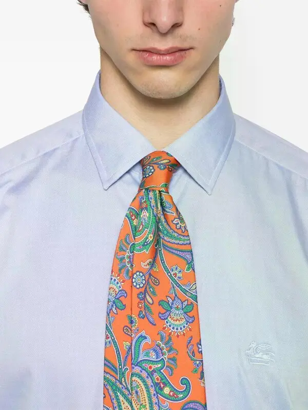 Etro Cotton Shirt - Blue