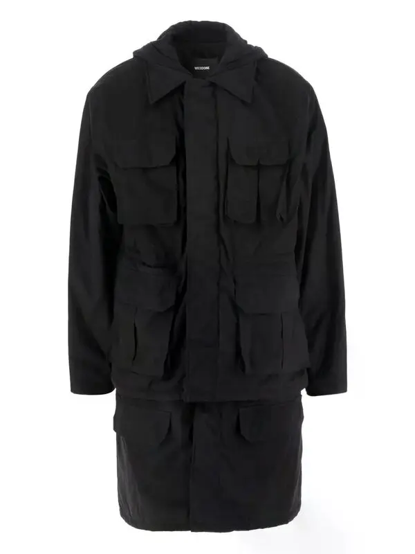 We11Done Hooded Raincoat