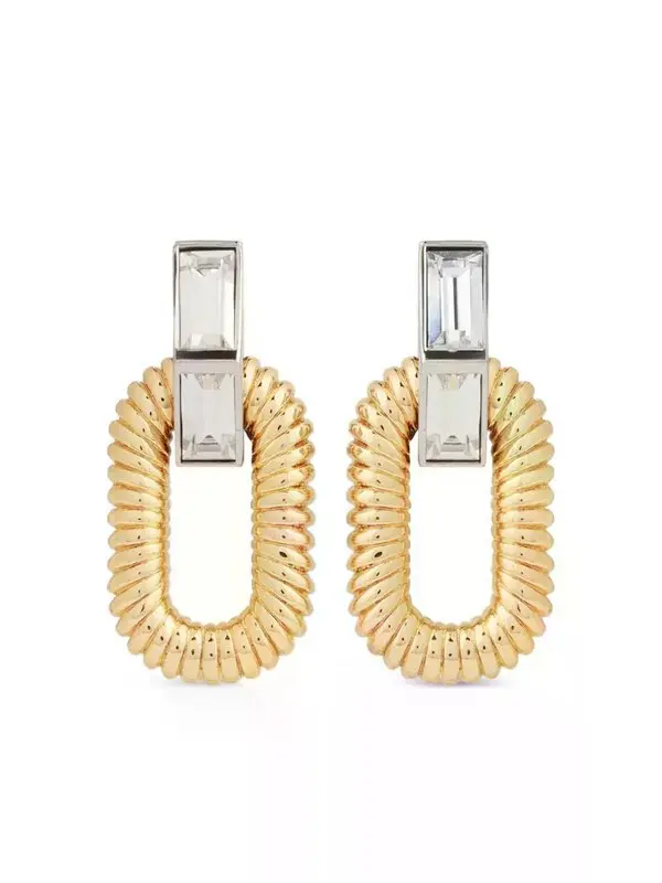 Rabanne Xl Link Earrings - Gold