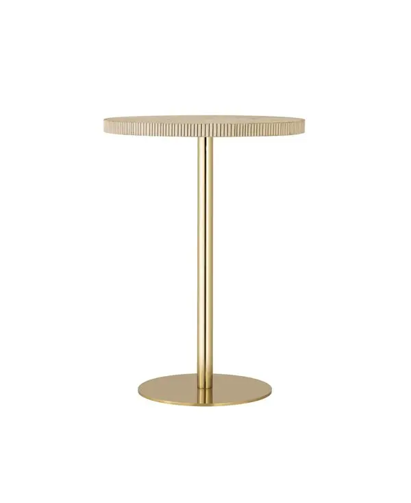 TOV FURNITURE Fiona Stone Side Table