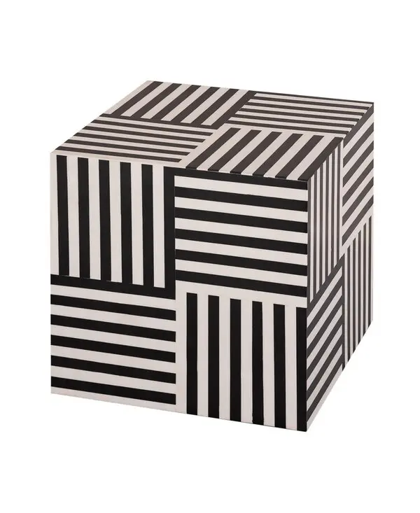 TOV FURNITURE Cube Side Table