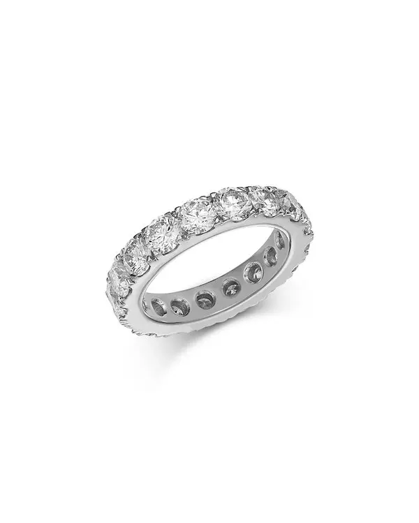 Bloomingdale'S Diamond Eternity Band 5.0 Tcw - White
