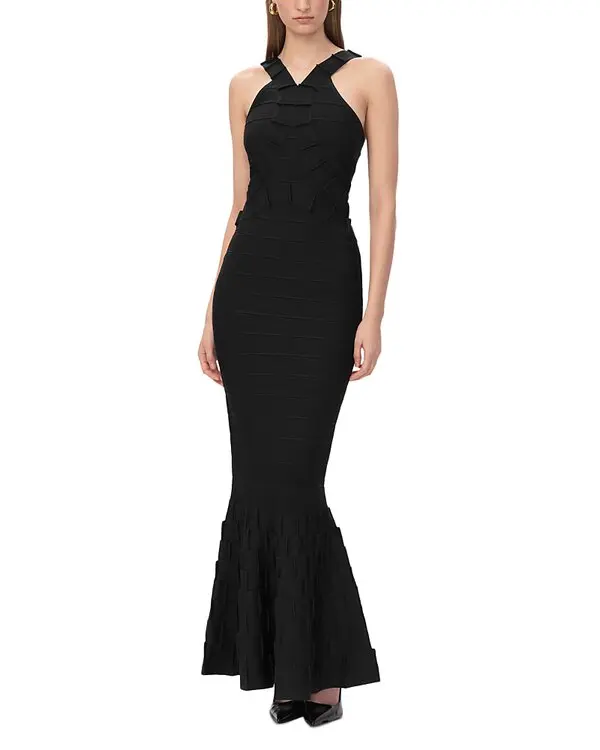 Herve Leger Phoebe Gown