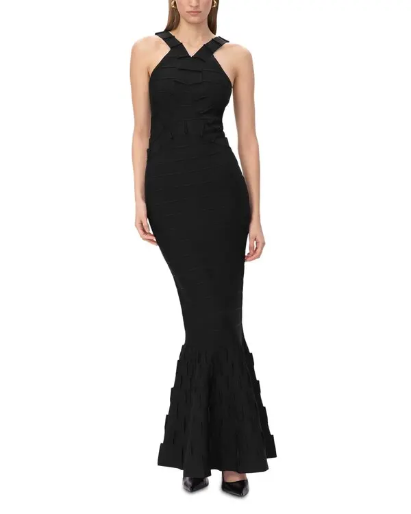 Herve Leger Phoebe Gown