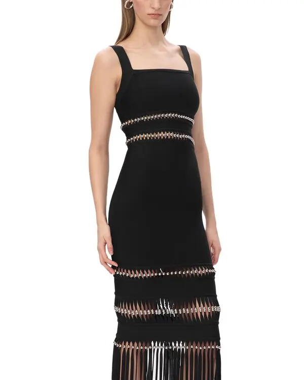 Herve Leger Ines Gown - Black