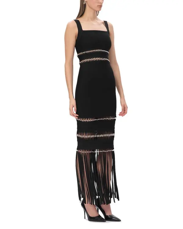 Herve Leger Ines Gown - Black