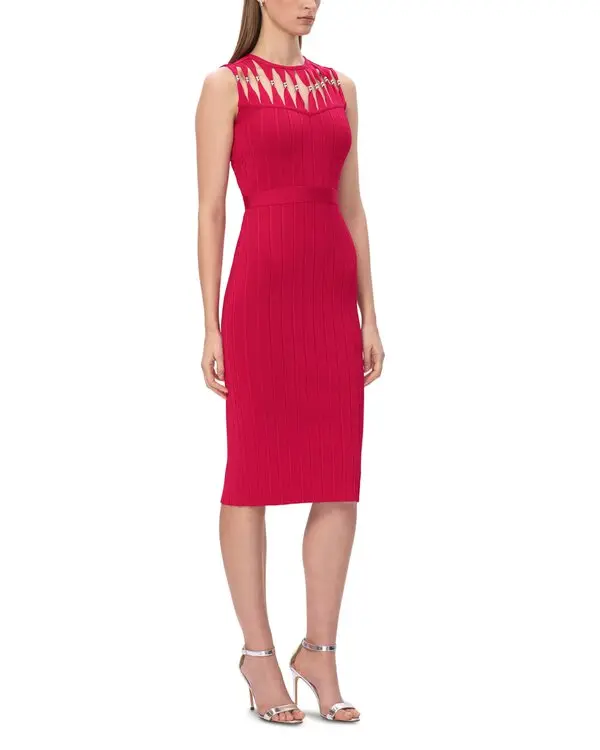 Herve Leger Louise Bandage Midi Dress