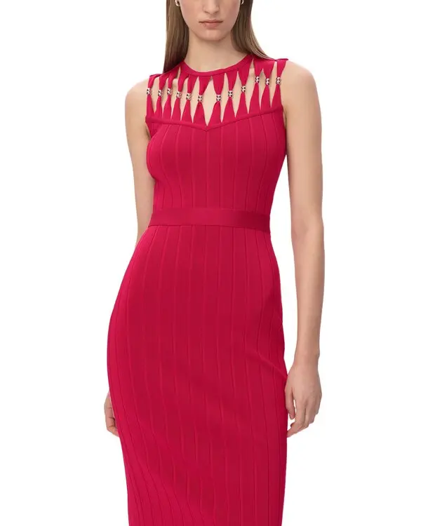 Herve Leger Louise Bandage Midi Dress