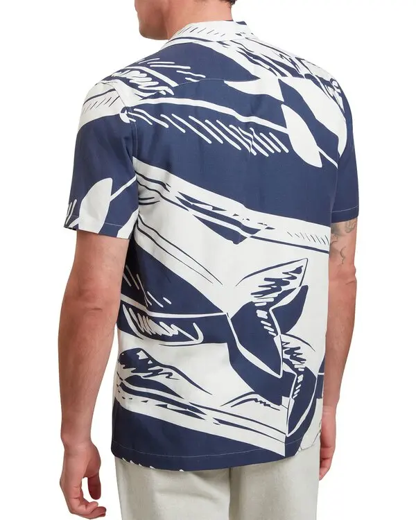 Ted Baker London Heukels Relaxed Fit Fish Shirt