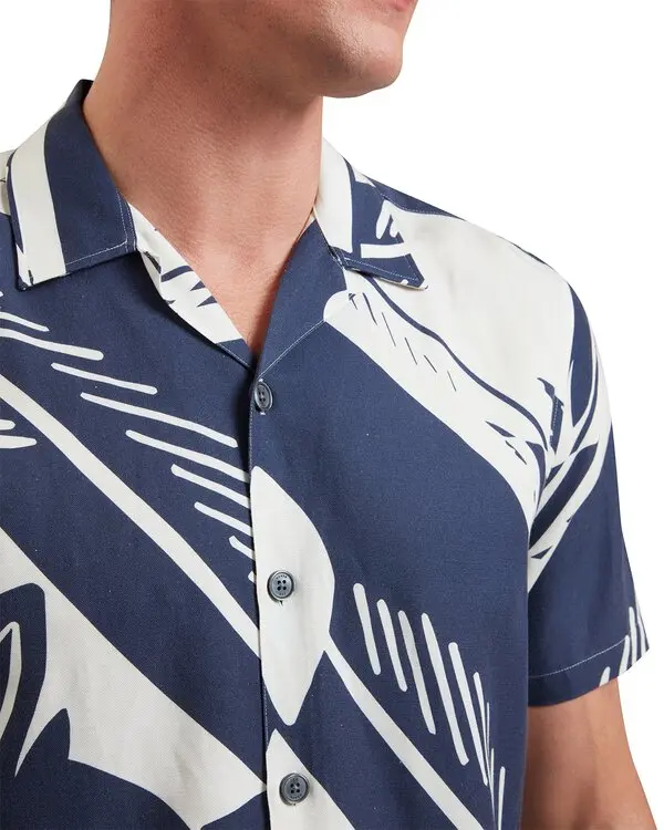 Ted Baker London Heukels Relaxed Fit Fish Shirt