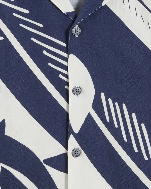 Ted Baker London Heukels Relaxed Fit Fish Shirt