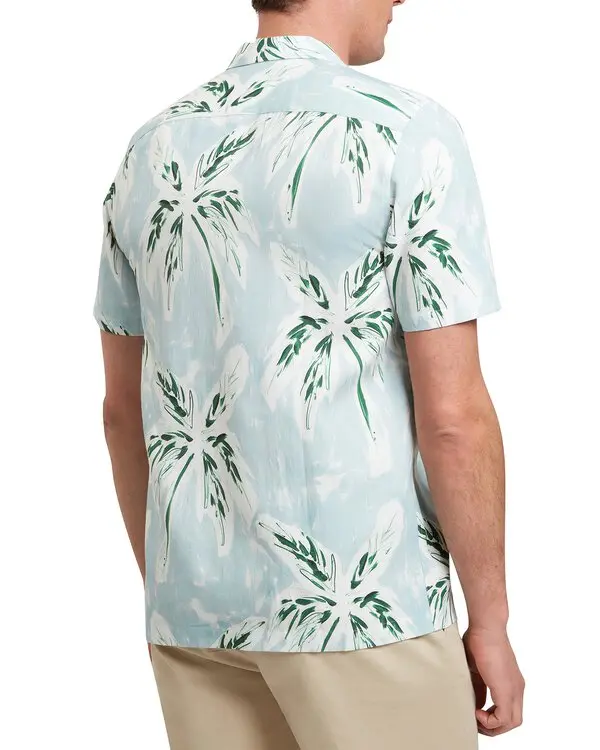 Ted Baker London Boche Relaxed Fit Tropical Palm Tree Shirt