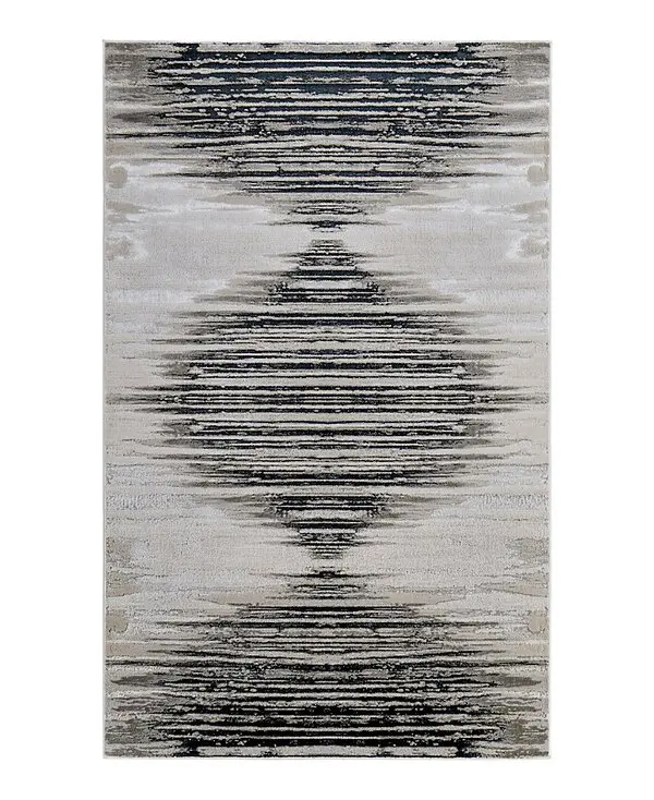 FEIZY Micah 39lrf Area Rug, 8' X 10 - Black/silk