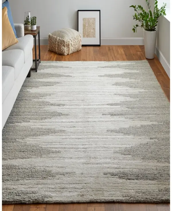 FEIZY Navaro 8915f Area Rug, 2' X 3 - Ivory/grey