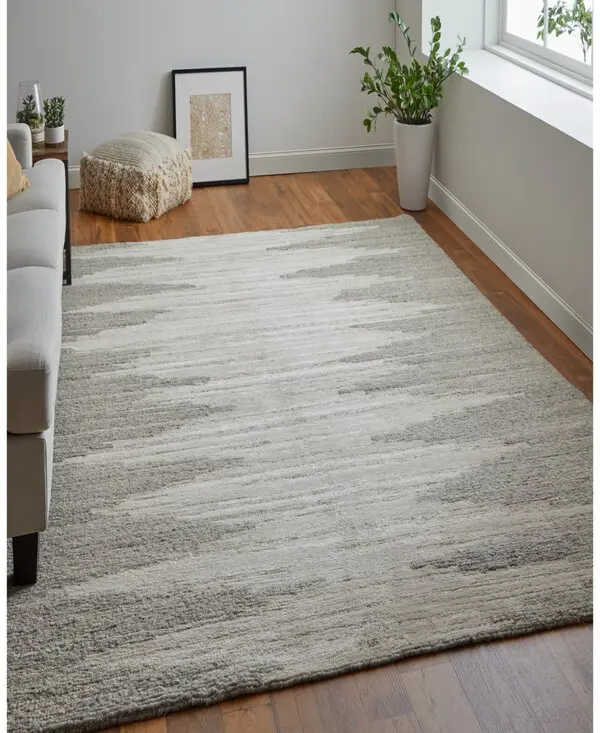 FEIZY Navaro 8915f Area Rug, 2' X 3 - Ivory/grey