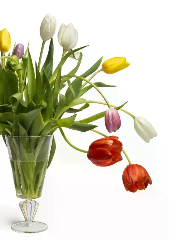 GOHAR WORLD Coloured-stem Vase
