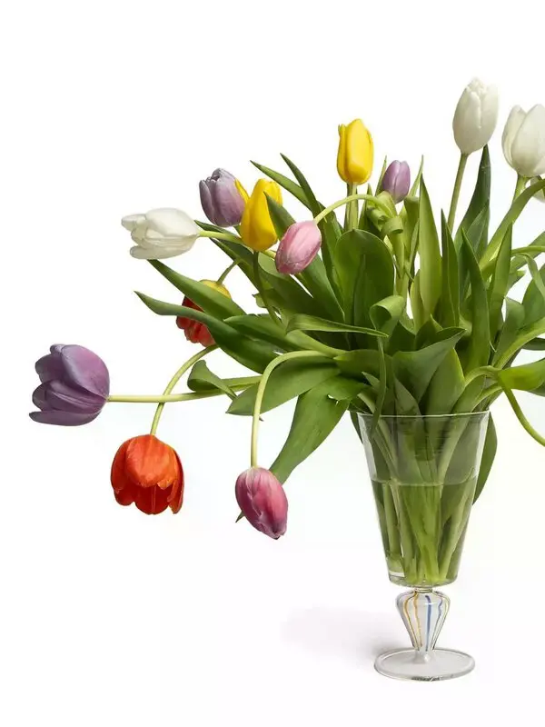 GOHAR WORLD Coloured-stem Vase