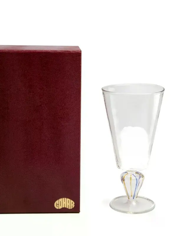 GOHAR WORLD Coloured-stem Vase