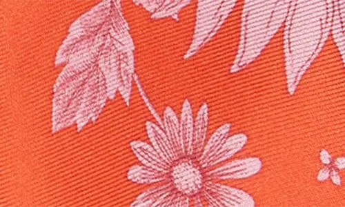 Liberty Mono Muse Silk Square Scarf - Red