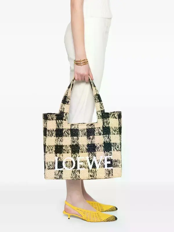 Loewe Large Font Tote Bag